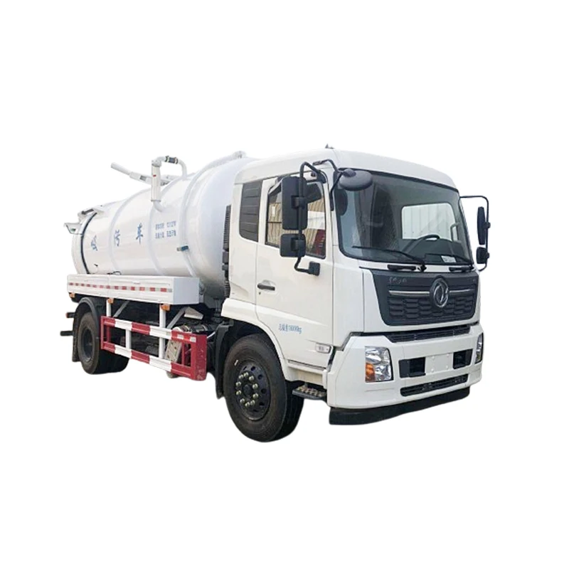 China 4X2 High Pression Sewer Flushing Vehicle 6 Wheel Vacuum Pump ...