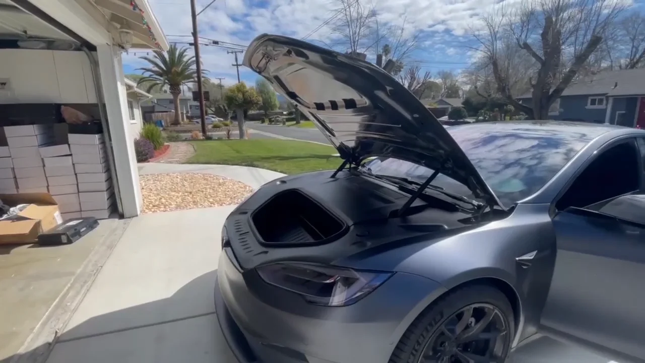 Hansshow Model S Plaid Electric Lift Gate Trunk Open Power Frunk For ...