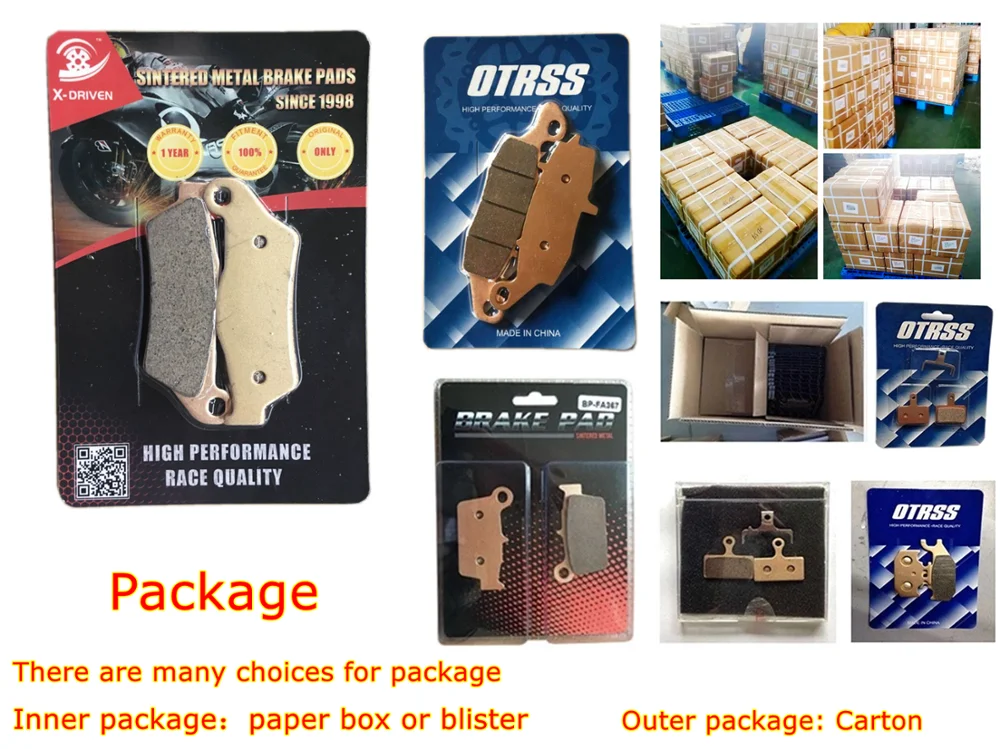 Fa662/fa662v/fa662hh/gpfax662hh Atv Utv Scooter Brake Padsmotorcycle ...