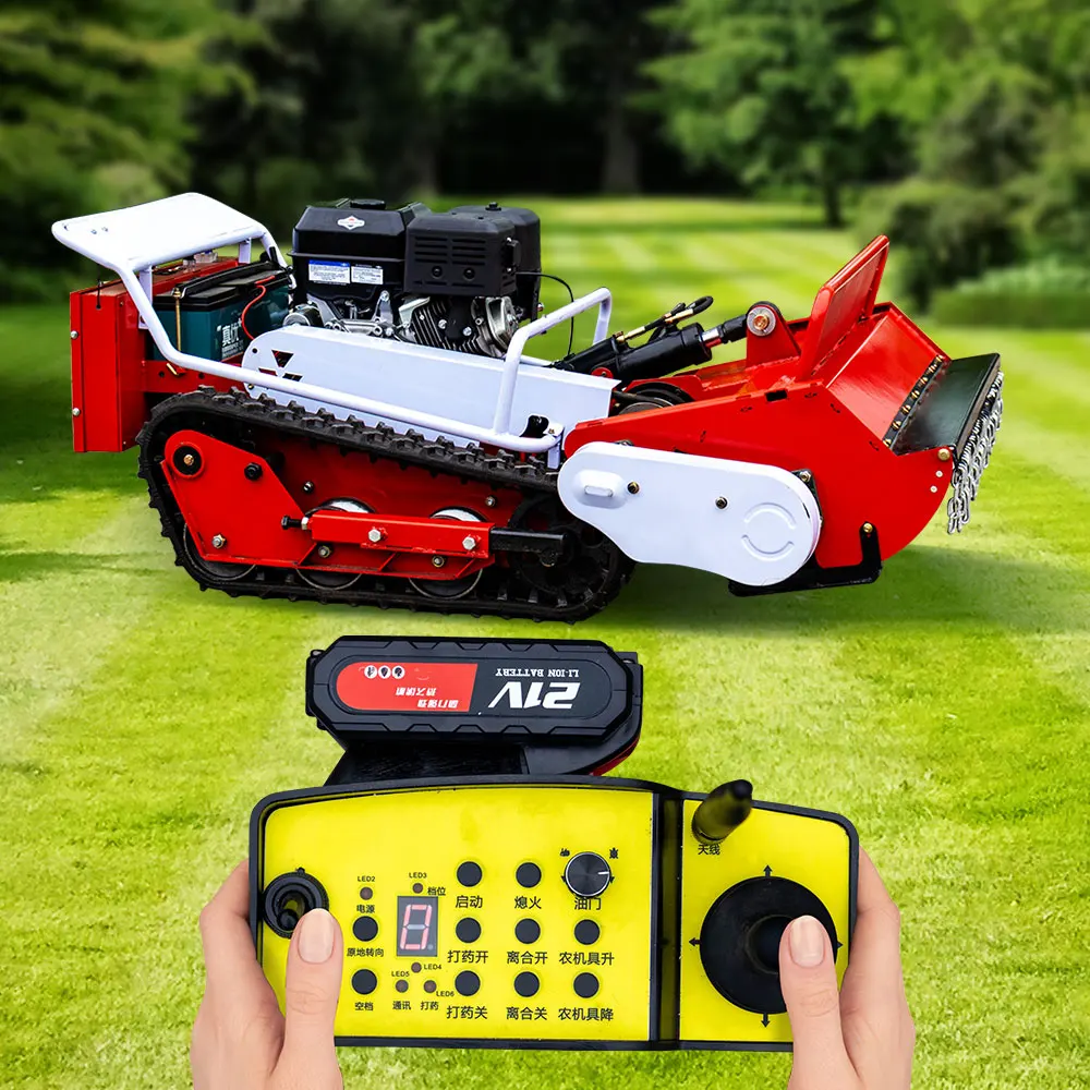Wholesale Cordless Flail Lawn Mower With Remote Control Garden Grass ...