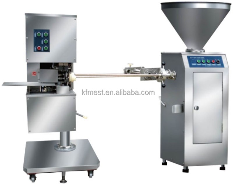 Industrial Automatic Electric Hydraulic Vacuum Chicken Sausage Stuffers ...