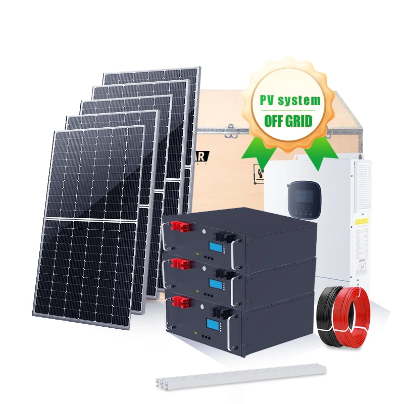 Photovoltaic Off grid solar system for Home Solar cell mono 3kw 5kw ...