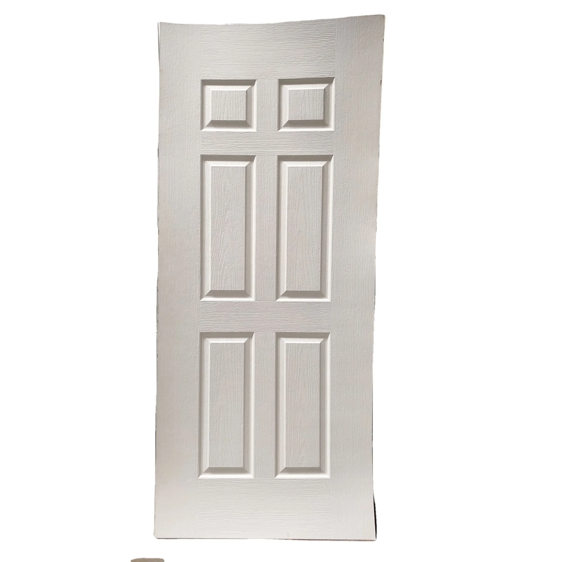 White Primer Hdf Wood Door Skin 920 Teak/walnut Veneer Faced Hdf Skin ...