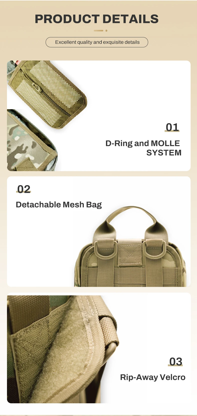 Rhino Rescue Survival Gear Kits - Outdoor Tactical Medical SE Bag