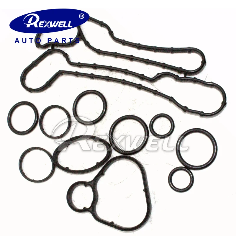 Car Spare Parts Oil Cooler Gasket Kit Seal Set For Chevrolet Opel ...