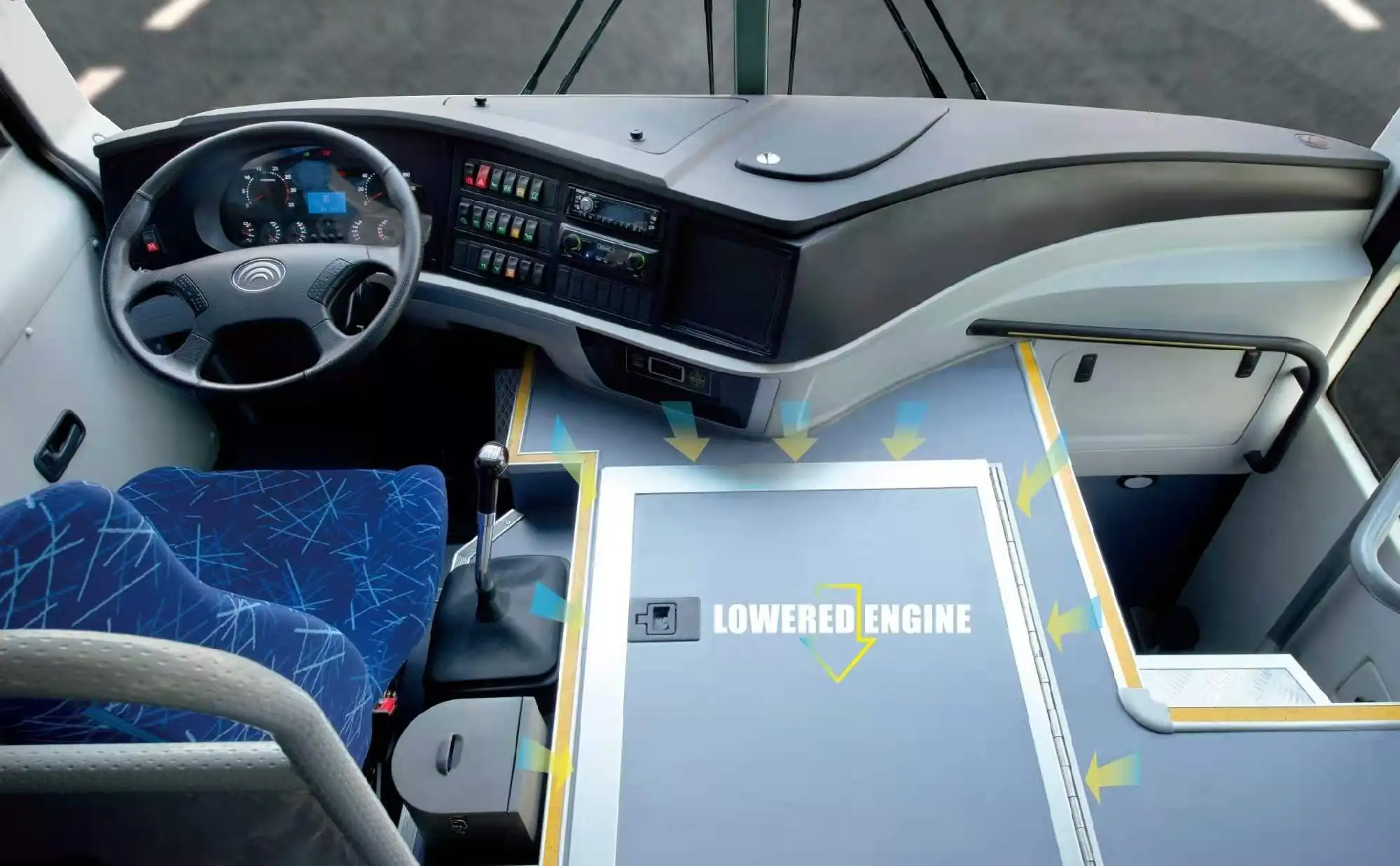 Yu Tong Bus Luxury Coaches - 53 Seats Diesel Power Buses