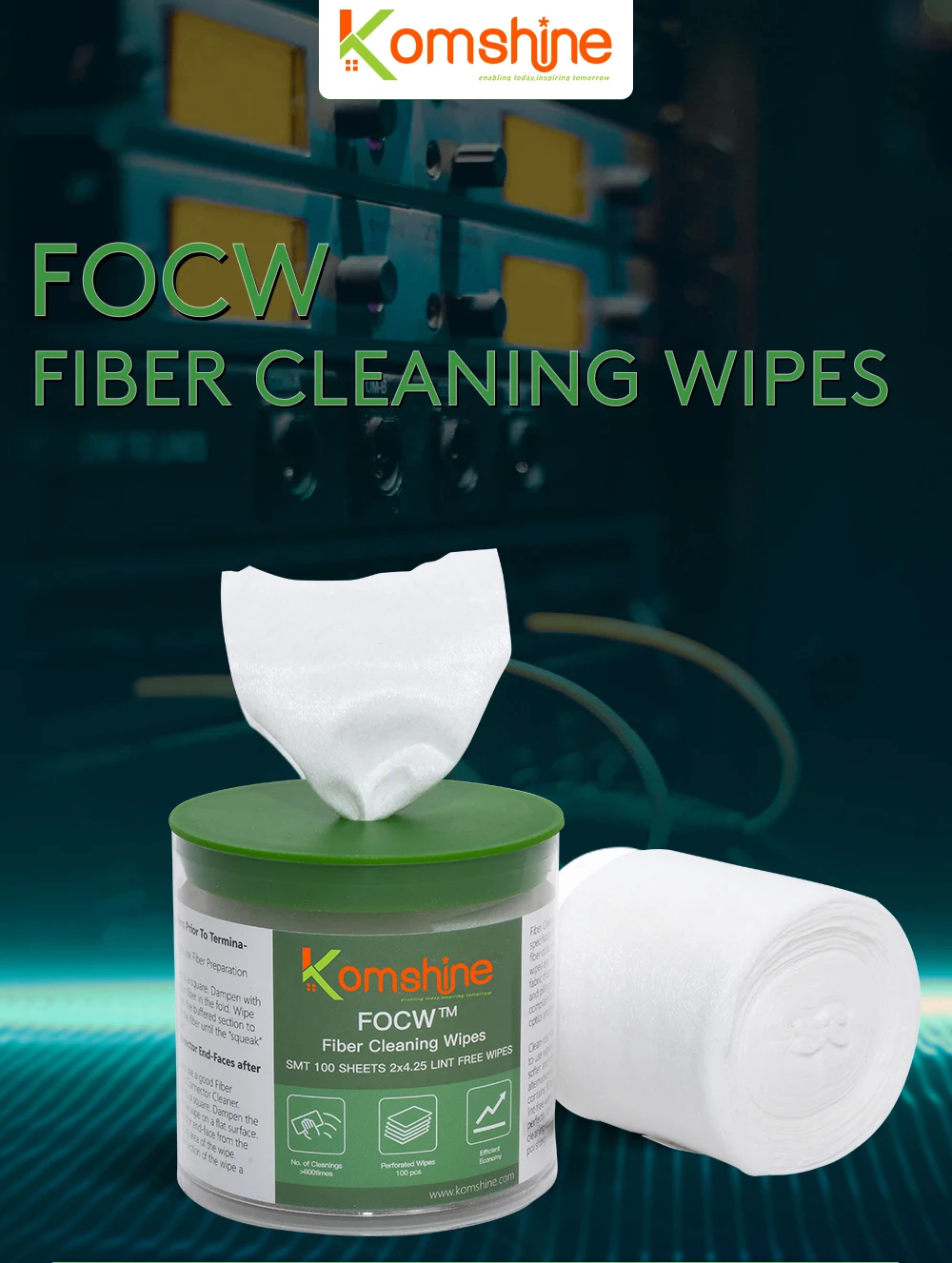 Qingdao Apt Kimtech Fiber Optic Cleaning Stickler Cleaning Fiber Optic ...