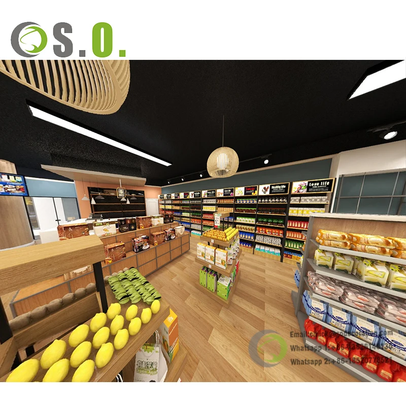 Convenience Interior Showroom Design Retail Stores Supermarket ...