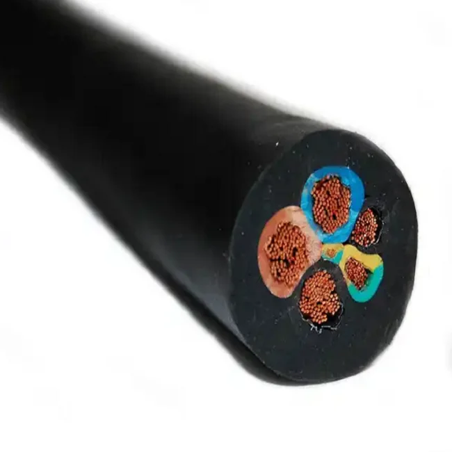 Xlpe/pvc Insulated Cables Rubber Sheath Flexible Power Electric Cable ...