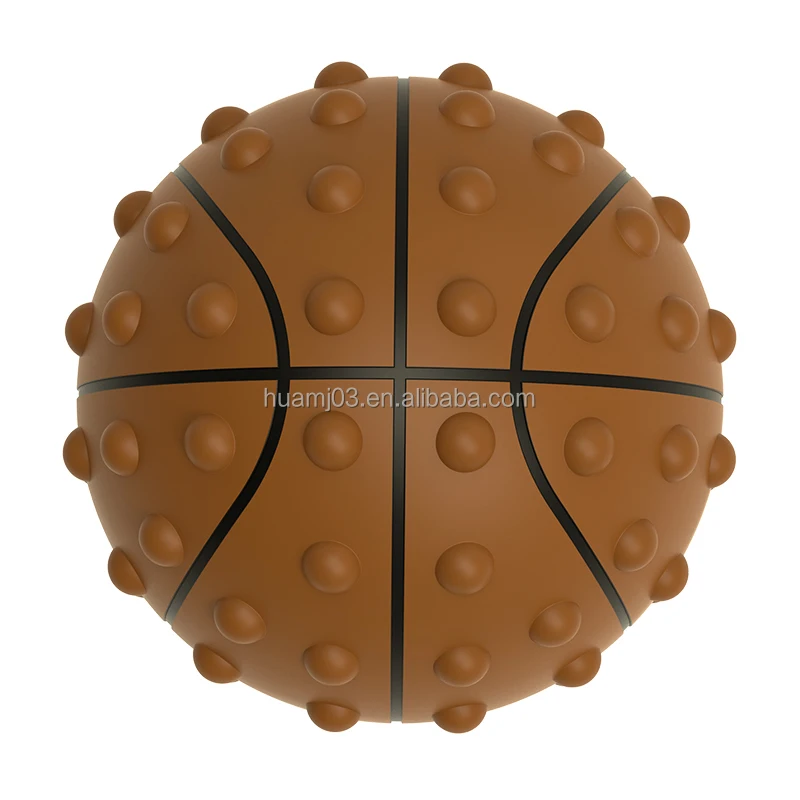 2022 Inflatable 3d Basketball Custom Pop Stress Ball Fidget Toy Squeeze ...