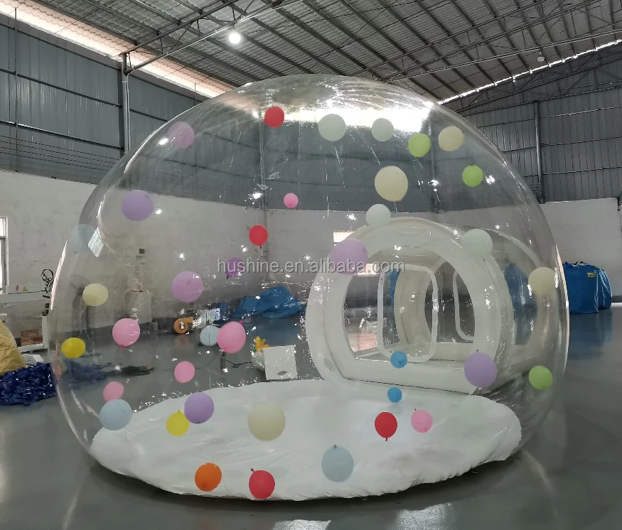 Kids Party Fun House - Giant Clear Inflatable Igloo Dome