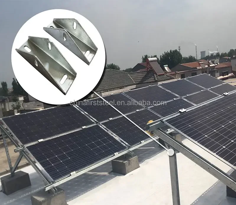 41x41 Slotted Steel Unistrut Channel Z Type Roof Adjustable Triangle ...