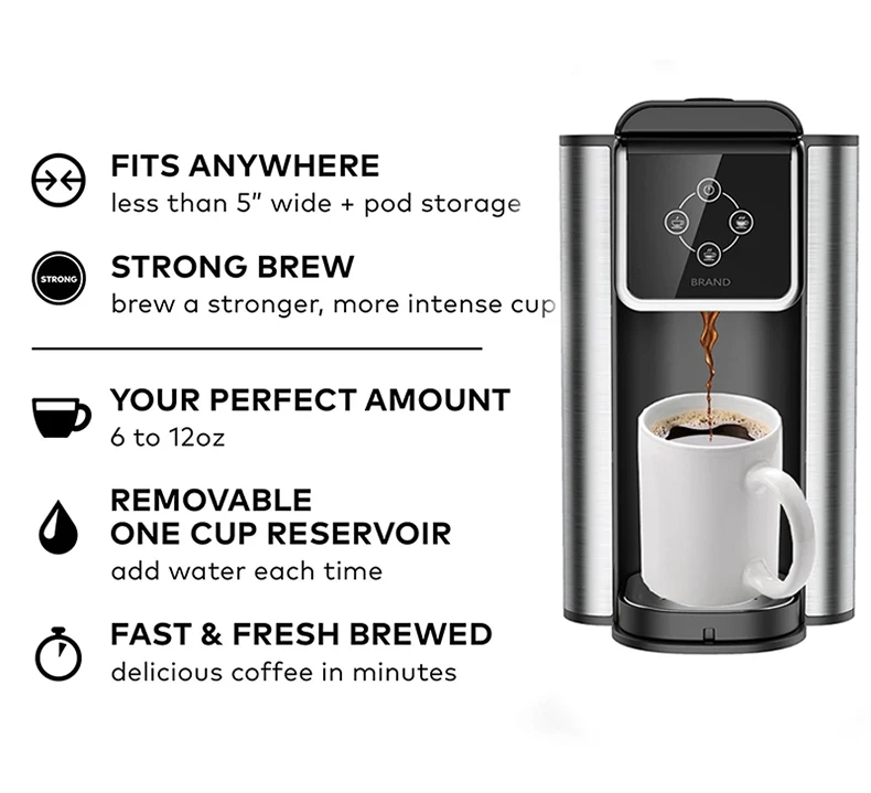 3 in 1 Multi-function Coffee Espresso Machine Makers Restaurant ...