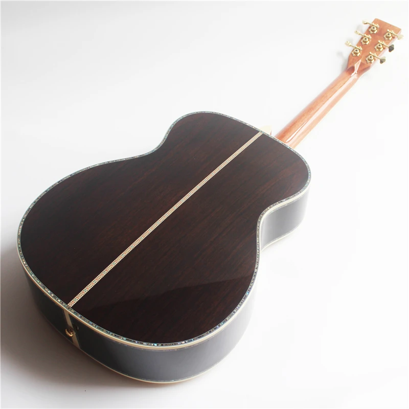 Handmade OM Style 40 Inch Acoustic Guitar with Rosewood