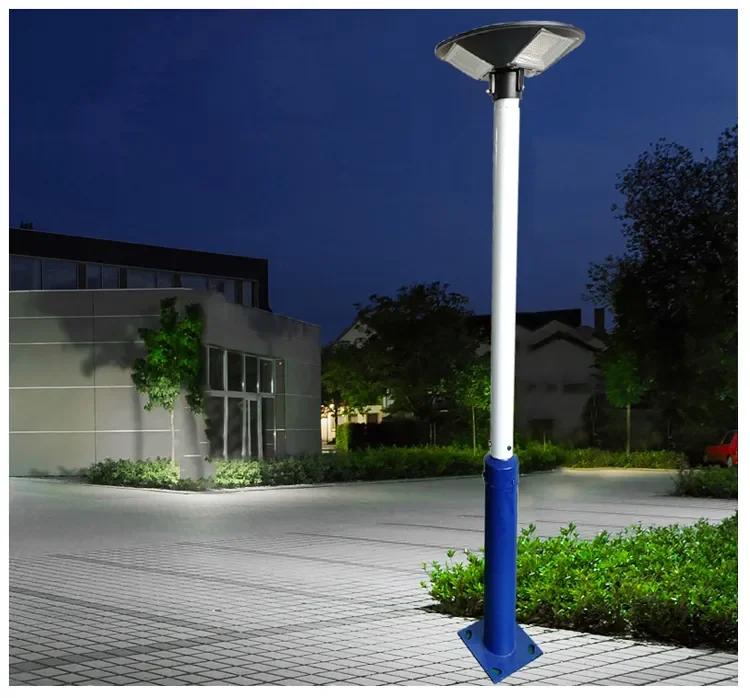 Customized 3M 4M 5M 6M Steel Iron Used Garden Lamp Pole Split Detachable Solar Street Light ...