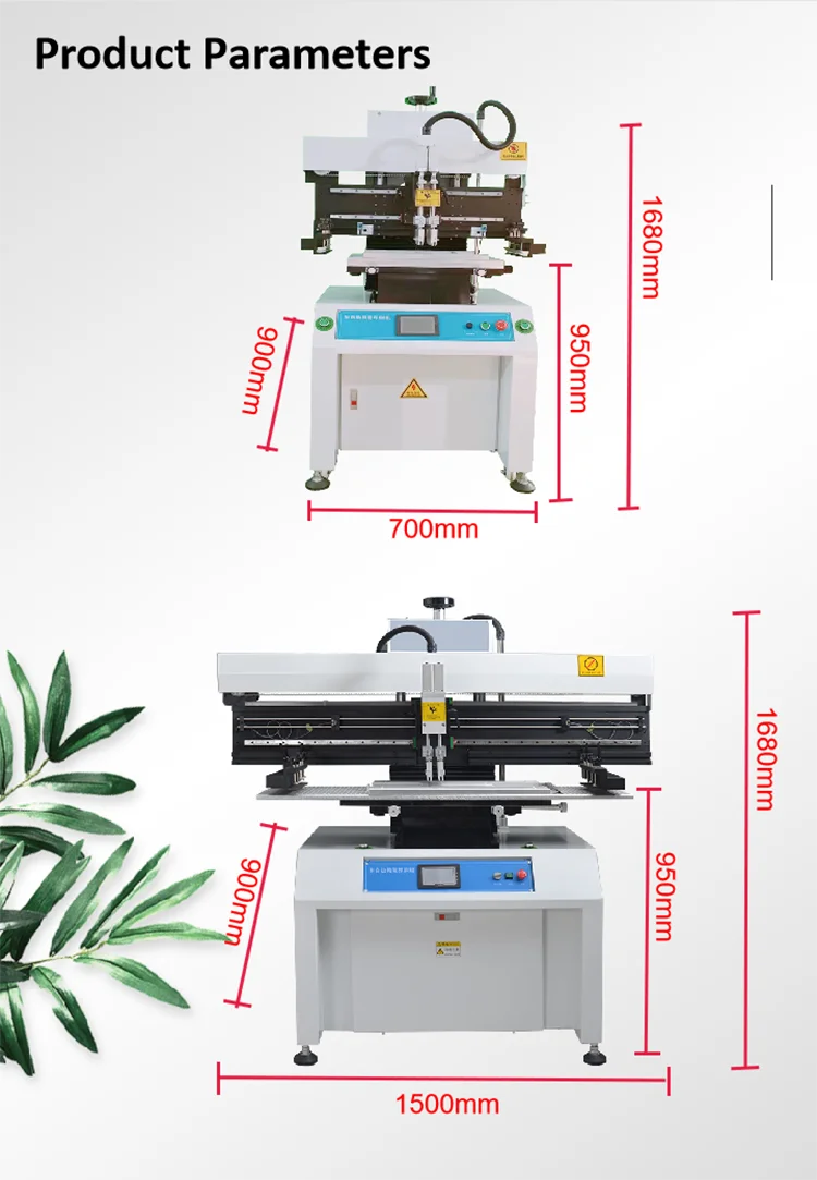 PCB Semi Automatic Solder Paste Printer - SMT Machine