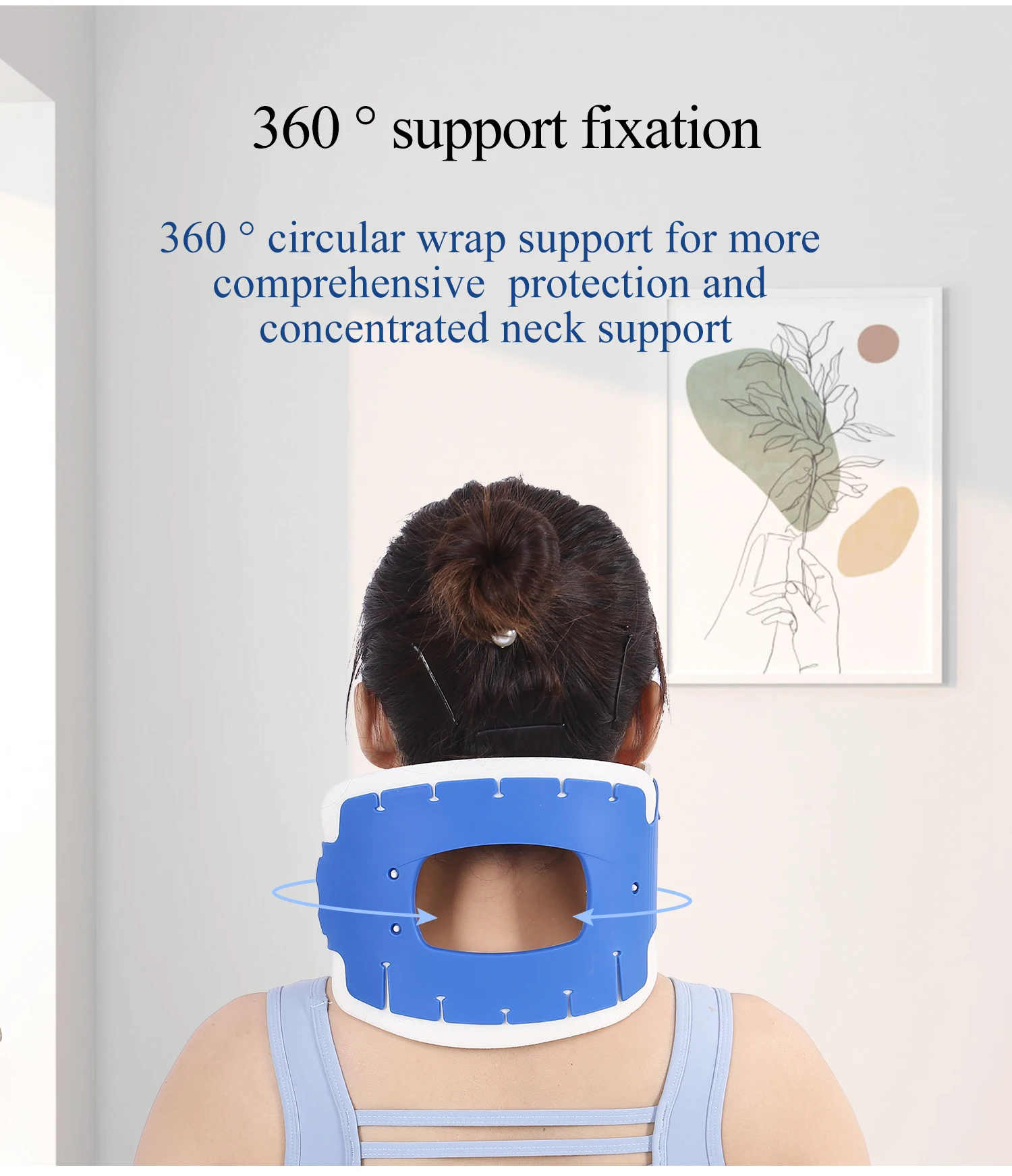 Medical Emergency Cervical Collar Hard Neck Brace Support Soft Neck ...