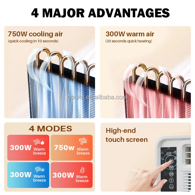 Portable Mini 220v AC Air Conditioner - Perfect for Any Room