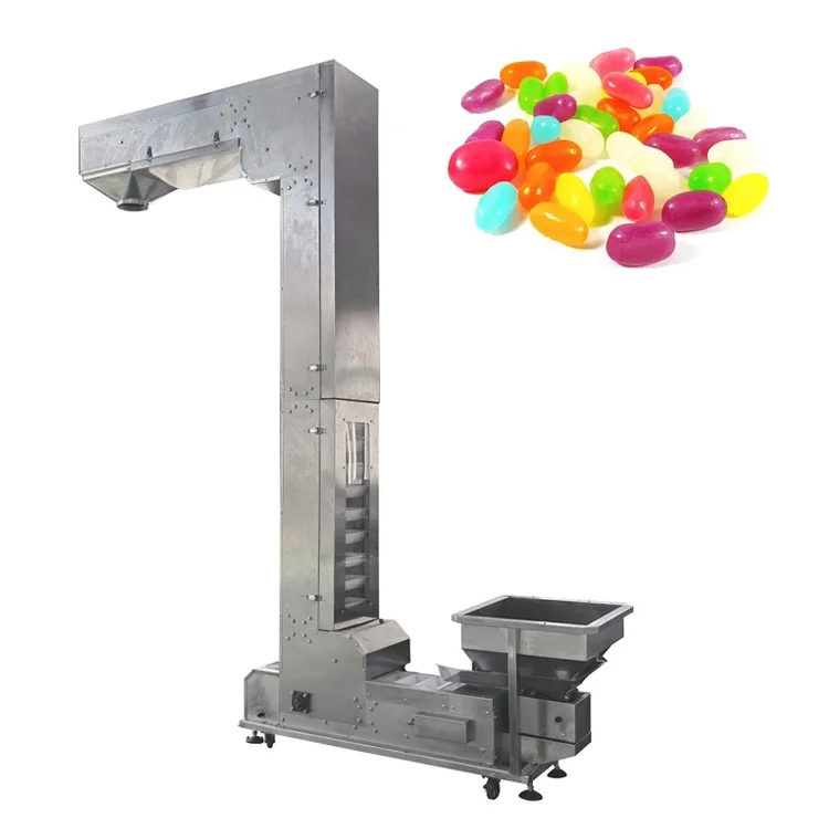 Z Type Bucket Elevator Sprocket Grain Chain Bucket Elevator Conveyor ...