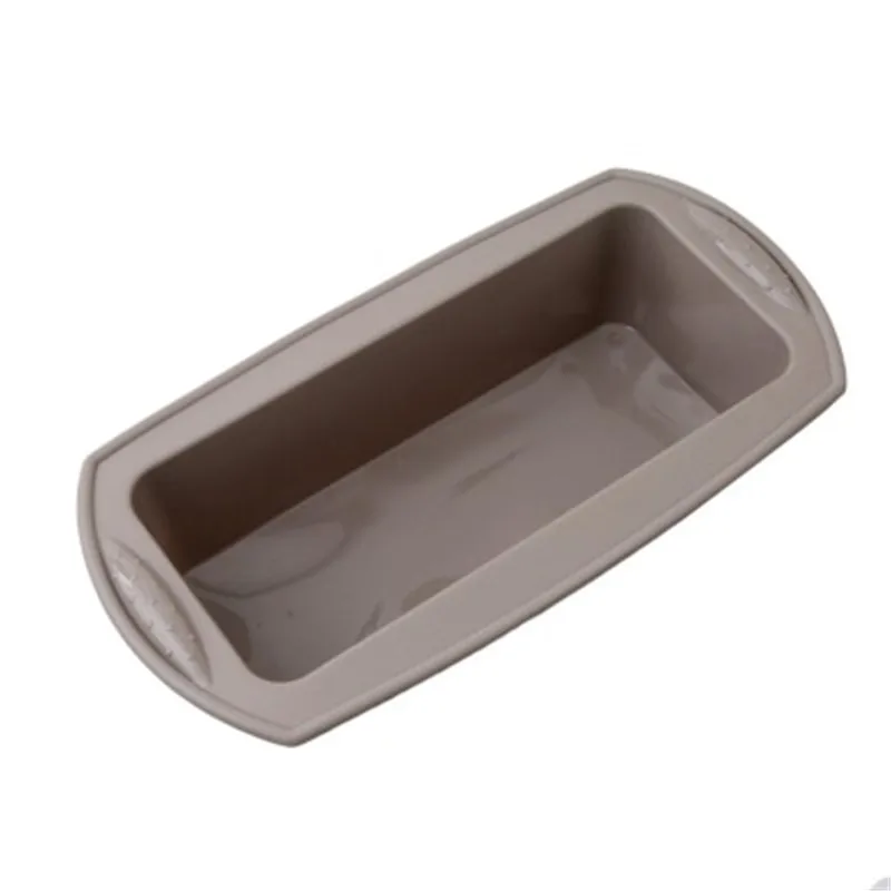Silicone Cake Mold Rectangle Pan Bakeware Moulds Bread Toast Candy Mold ...