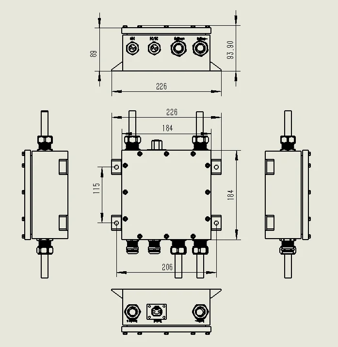 PDU for EV Electric Car Power Distribution Unit High Quality