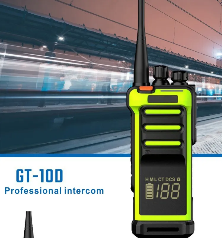 Professional Handheld Intercom Gt-10d Recording Voice-activated Relay ...