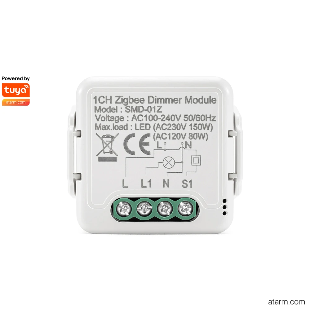 SMD-01Z Zigbee 1CH Dimmer Module - Smart Life Integration