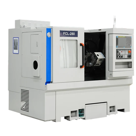 Interpolation Y-axis type inclined-rail turning and milling machine CNC ...