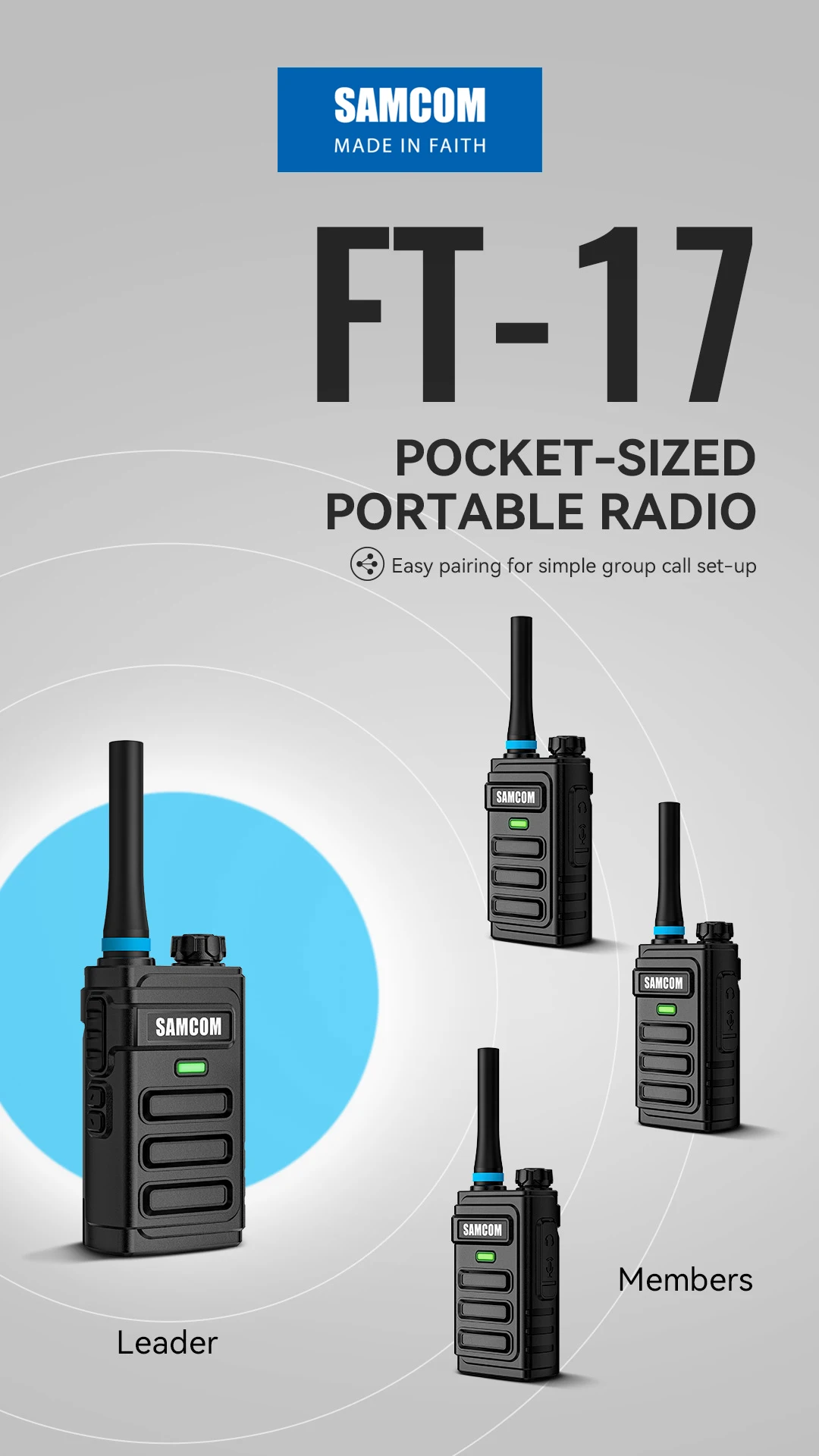 Sam Radios FT-17 Two Way Radio Intercom System | Film Location Scout ...