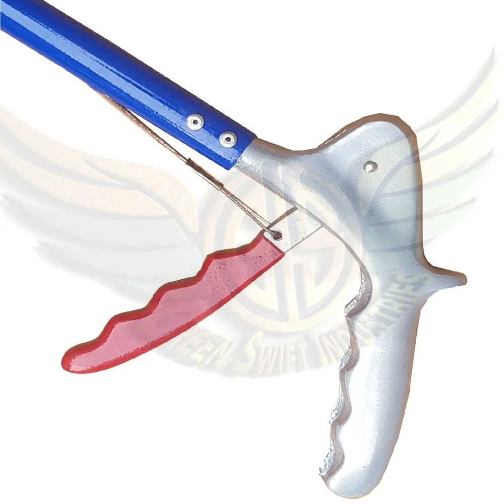 Professional Snake Catcher - Gentle Snake Tongs by GREEN SWIFT INDUSTRIES