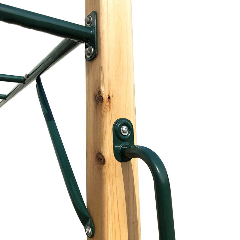 Monkey Gymnastics - Outdoor Wooden Jungle Gym Obstacle Course