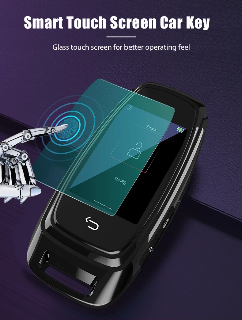 Smart Key Universal LCD Car Key - Standby Cars Efficiently