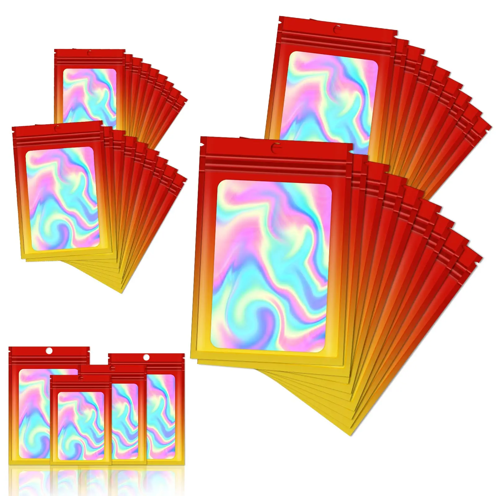 Custom Zip Lock Bags For Food Storage Small Ziplock Plastic Pouch ...