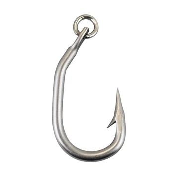 Circle Hooks Stainless Steel Tuna Fish Hooks For Longline Fishing Sea ...