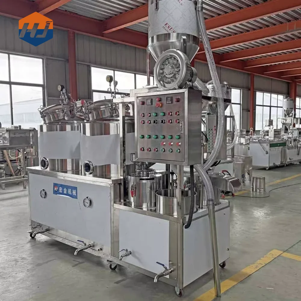 Soy Milk Grinding and Boiling Machine Continuous Operation Production ...