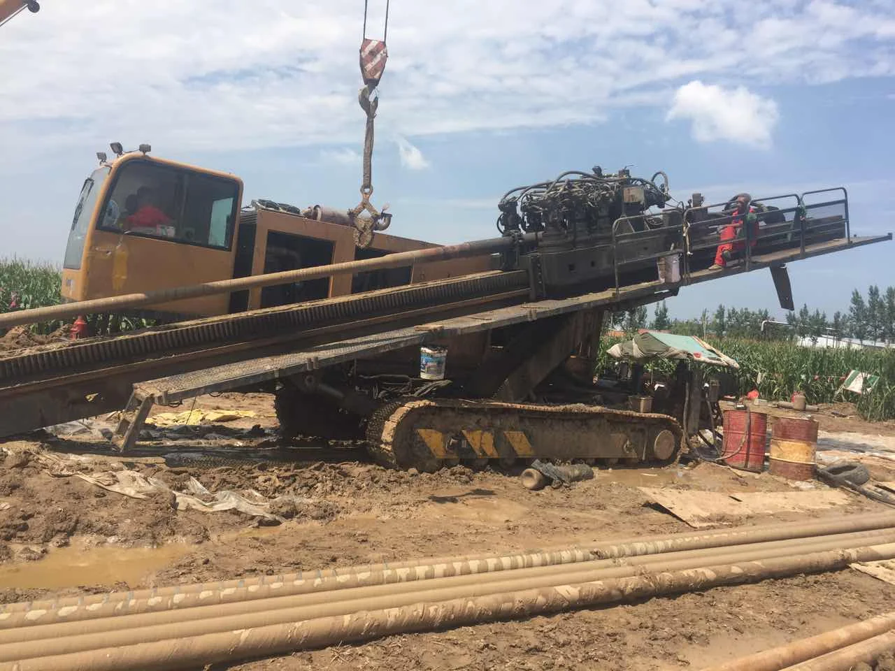 CROWN HDD Tool Tri Hawk Drill Bit for Medium to Hard Soil