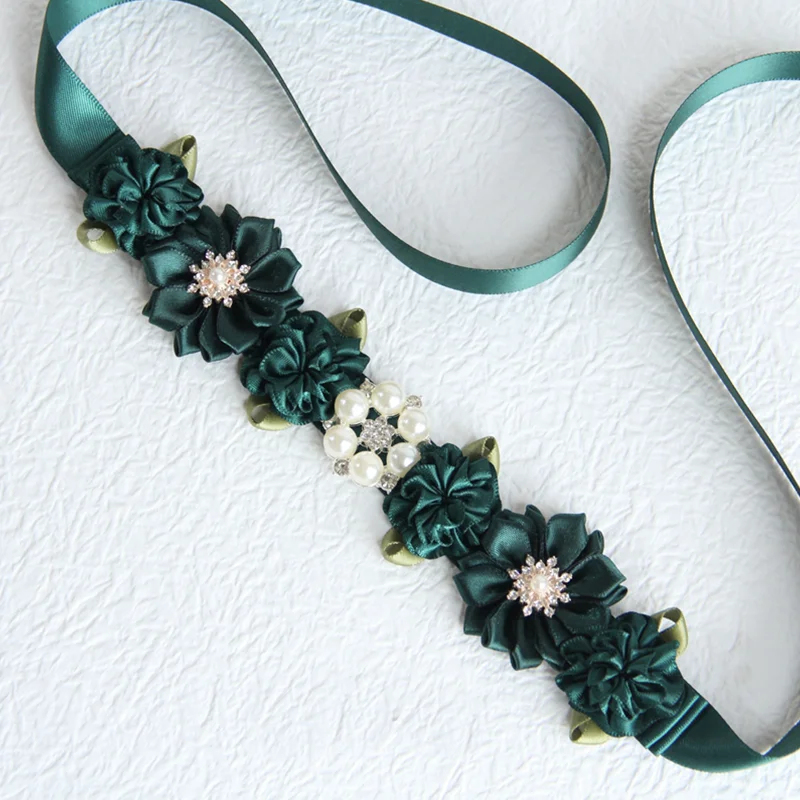 Handmade Diy Custom Ballet Hair Ribbons Adults Children Flower Headwear ...