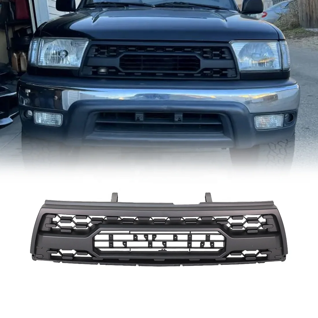 4x4 Off Road Custom Car Grills Front Grille Without Light Fit For 1996 ...