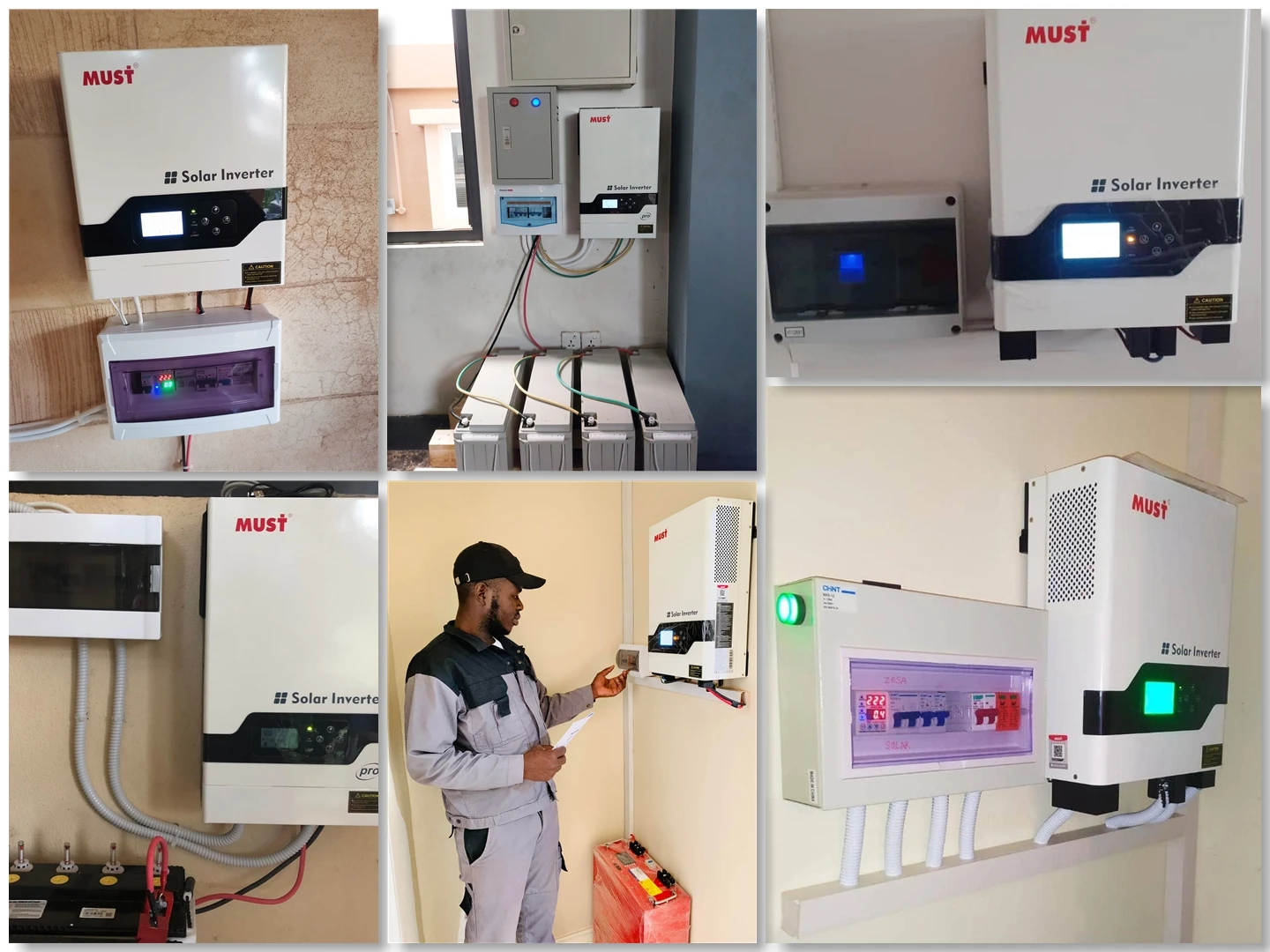 MUST 24V 5kwh Solar Panel Phosphate 200ah Battery Pack
