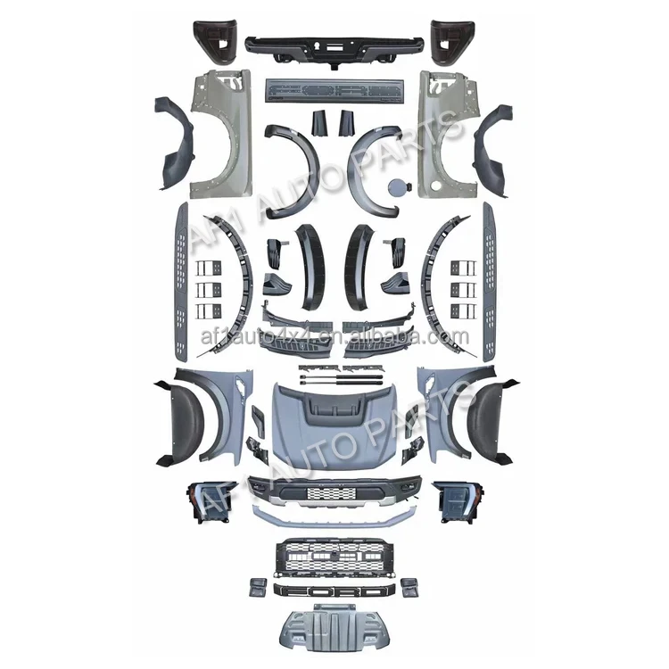 Conversion Raptor Style Body Kit For F-150 2015+ Upgrade To Raptor 2021 ...