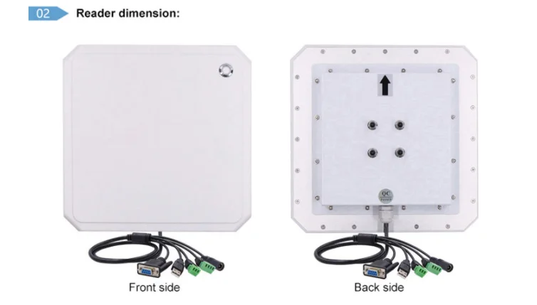 Vehicle Identification UHF RFID Long Range Reader 15 Meters