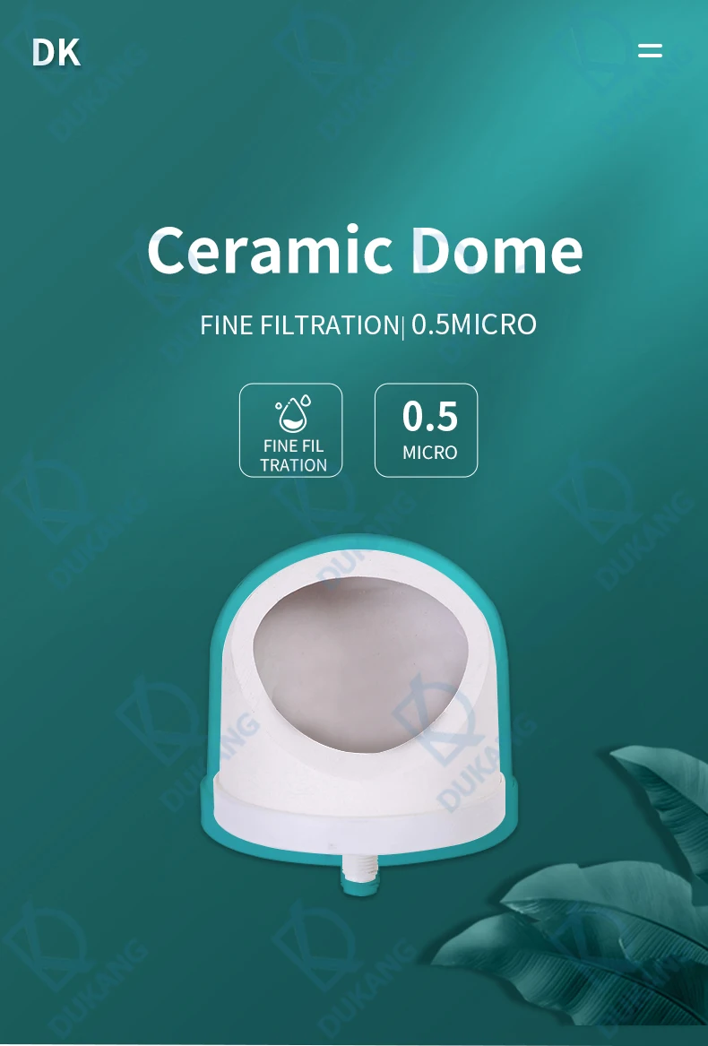 Dome Ceramic Water Filter Remove Bacteria Virus for Mineral Water Pot ...