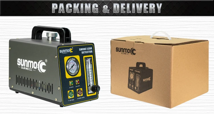 Sunmo Automobile Smoke Machine Car Pipe Smoke Leak Detector Auto Evap ...