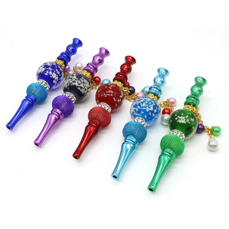 Luxury Gold Diamond Bling Shisha Hookah Mouth Tips Wholesale