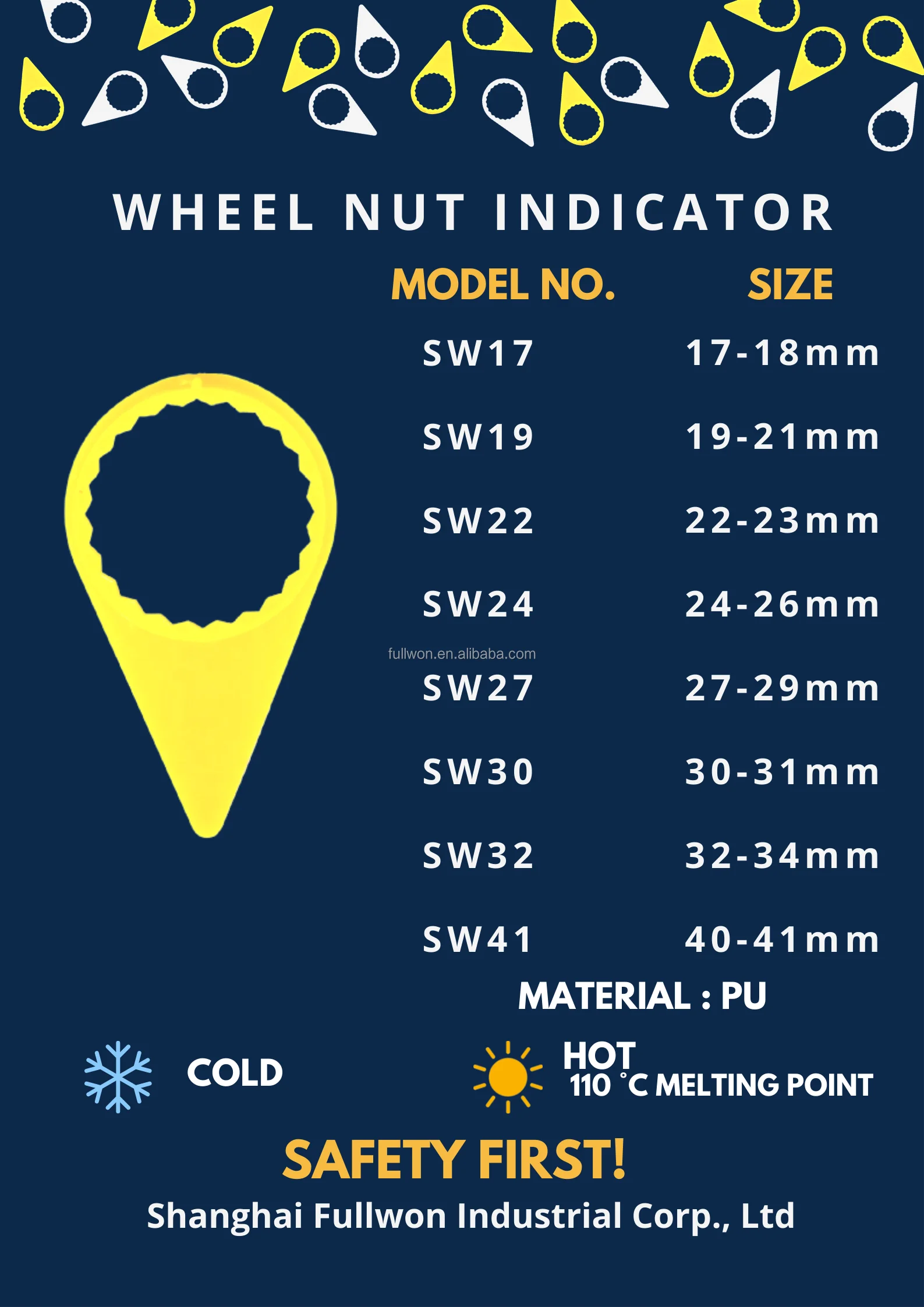 Sw41环形轮螺母指示器40毫米41毫米螺母40pcs - Buy 环形轮毂螺母指示器40毫米,环形轮毂螺母指示器41毫米,环形轮毂螺母指标 ...