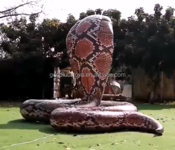 Giant Inflatable Snakes - 10ft Tall, Eye-Catching Replicas