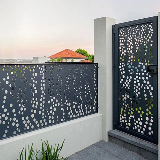 Aluminum Perforated Facade Large Wall Panel For Exterior Wall Cladding ...