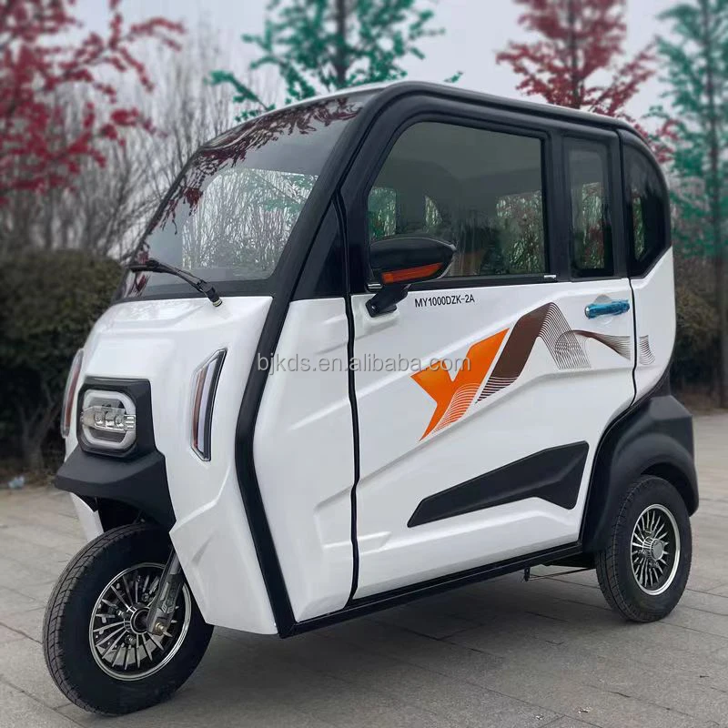 Fulike Customized Color 4 Wheel Electric Car 1000w Enclosed 4 Wheel ...