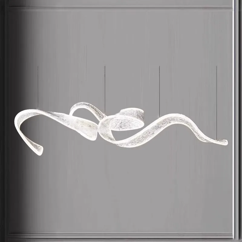 Streamers Shape Modern Luxury Lamp Decoration Hanging