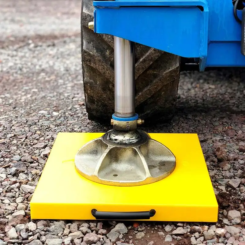 Customized Round Blocks Mobile Crane Outrigger Crane Pads